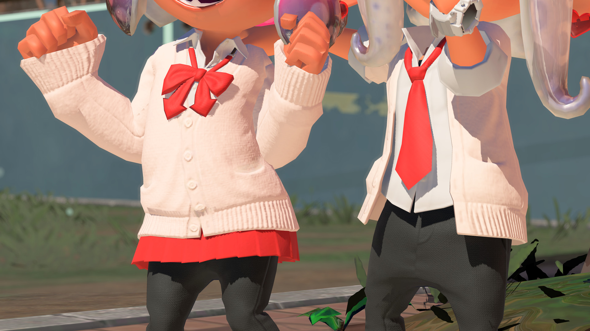 Valentines Cardigan Set Mod for Splatoon 3 | Splatoon 3 Mods
