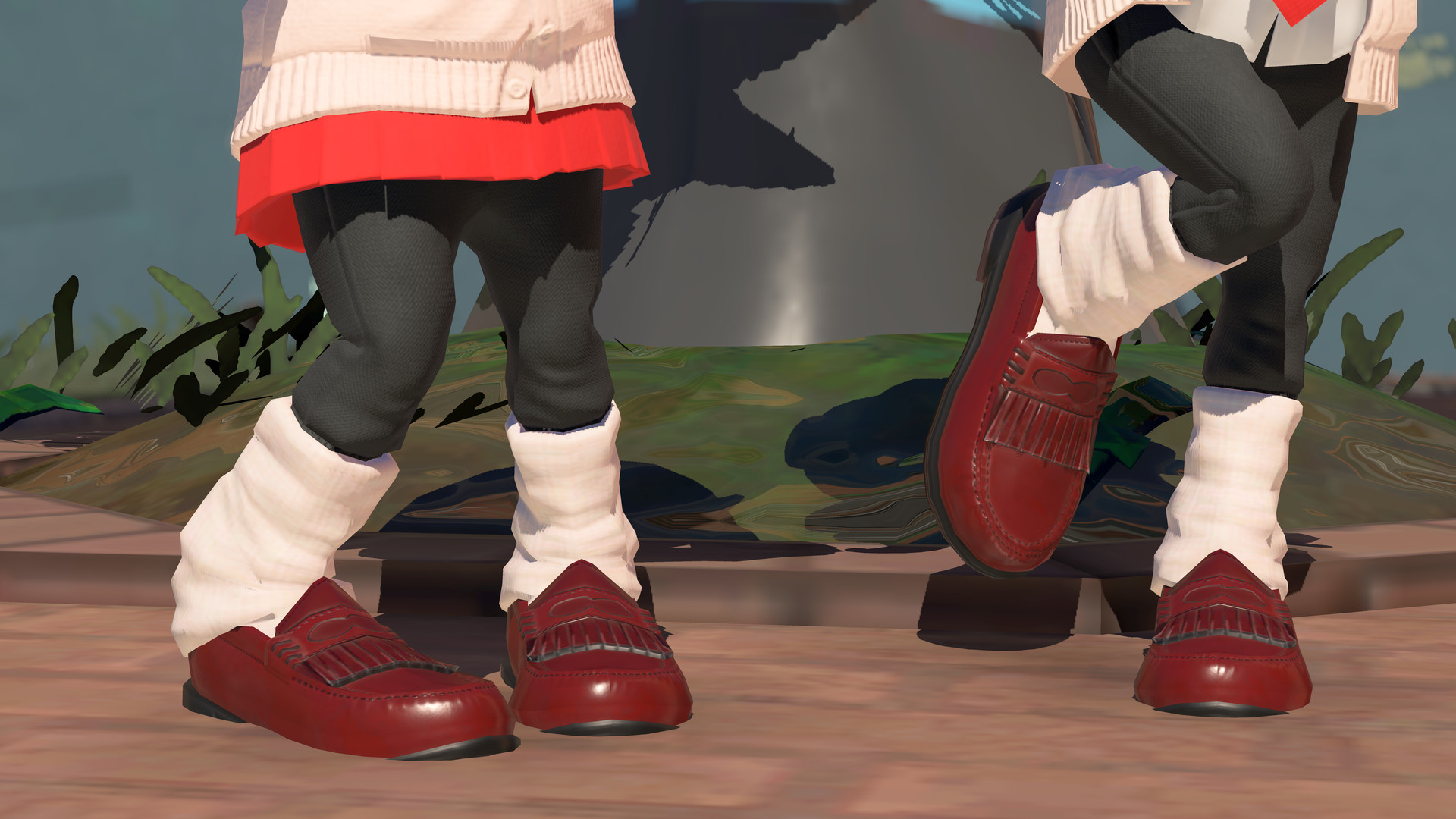 Valentines Cardigan Set Mod for Splatoon 3 | Splatoon 3 Mods