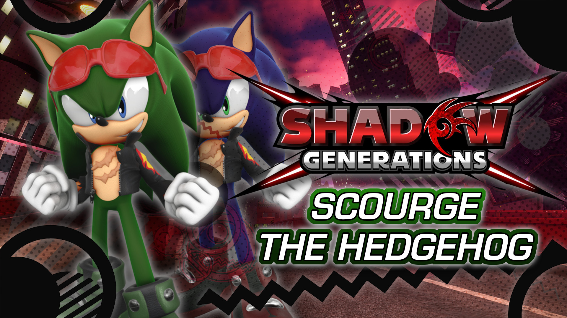 Scourge The Hedgehog Mod for Shadow Generations | SXSGShadow Mods