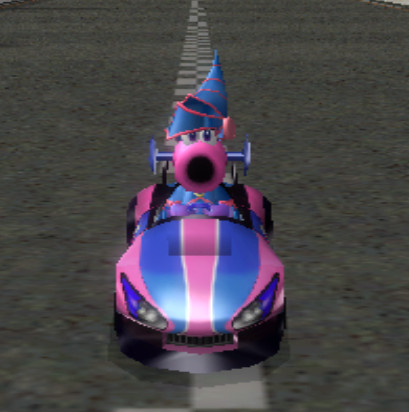 Birdo Dark Magician Girl Cosplay Mod for Mario Kart Wii | MKWii Mods