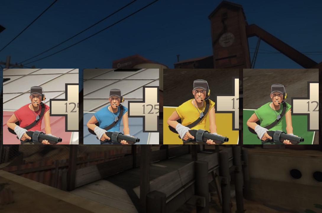 TF2 Classic Scout Portrait Mod for Team Fortress 2 Classified ...