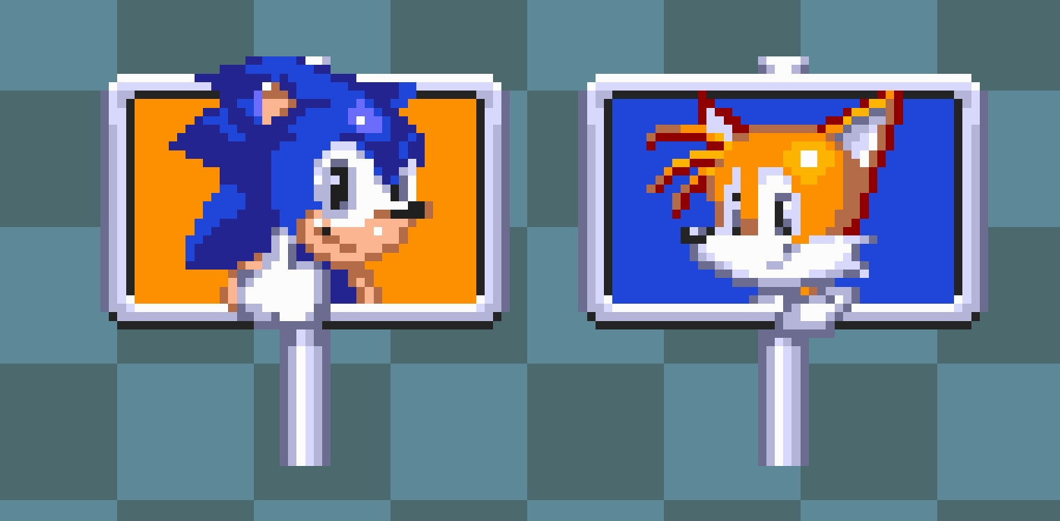 Sonic Chaos - Signpost Mod for Sonic 3 A.I.R. | S3AIR Mods