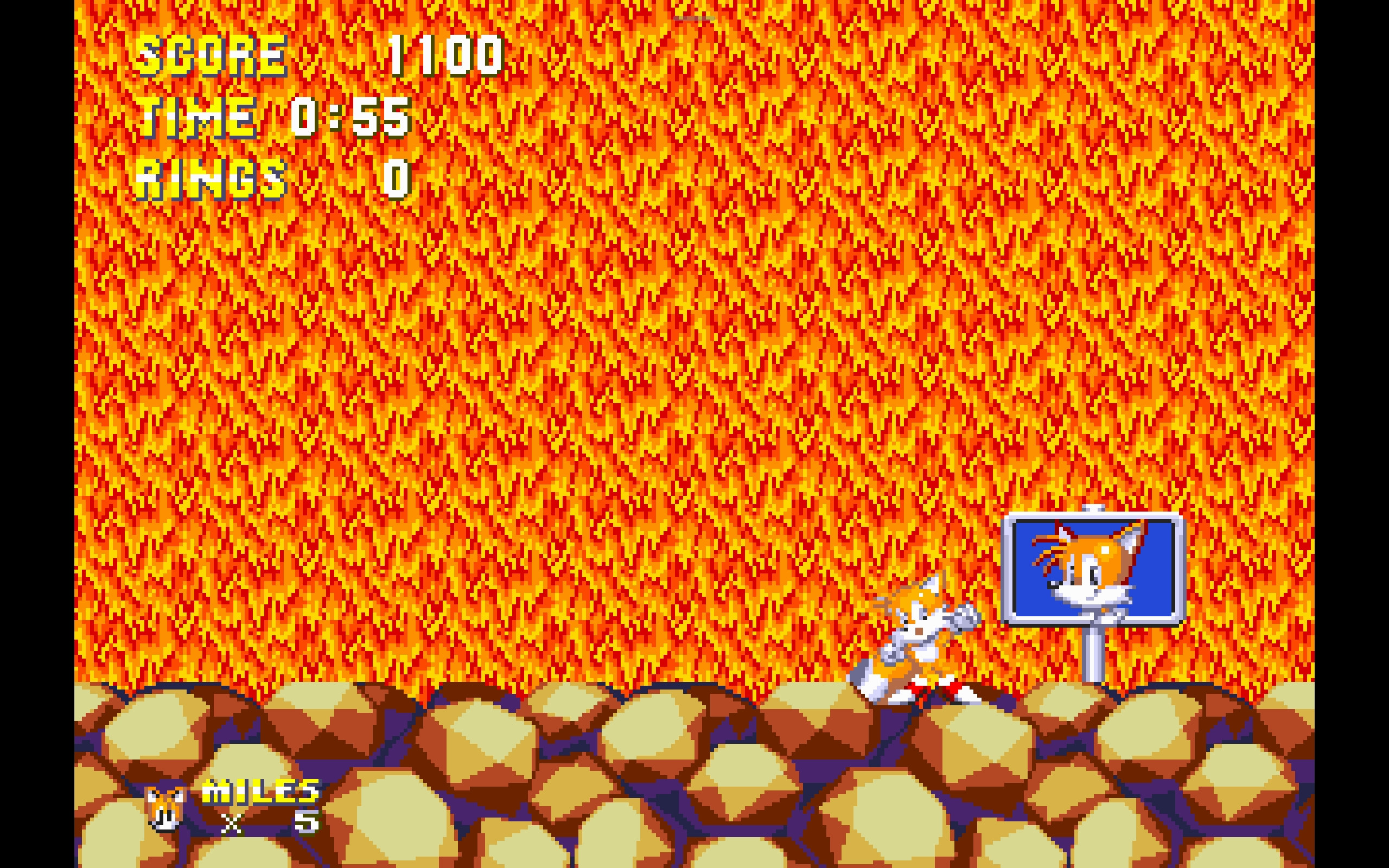 Sonic Chaos - Signpost Mod for Sonic 3 A.I.R. | S3AIR Mods