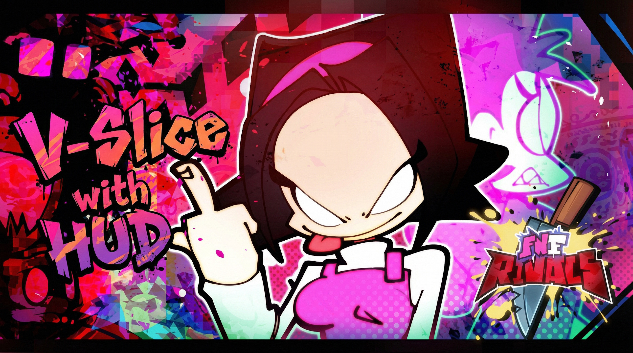 [V-Slice Port] FNF Rivals with HUD Mod for Friday Night Funkin' | FNF Mods