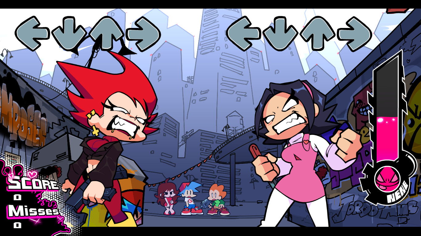 [V-Slice Port] FNF Rivals with HUD Mod for Friday Night Funkin' | FNF Mods