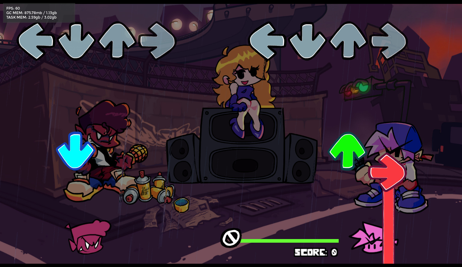 fnf B-sides Reskin DEMO Mod for Friday Night Funkin' | FNF Mods