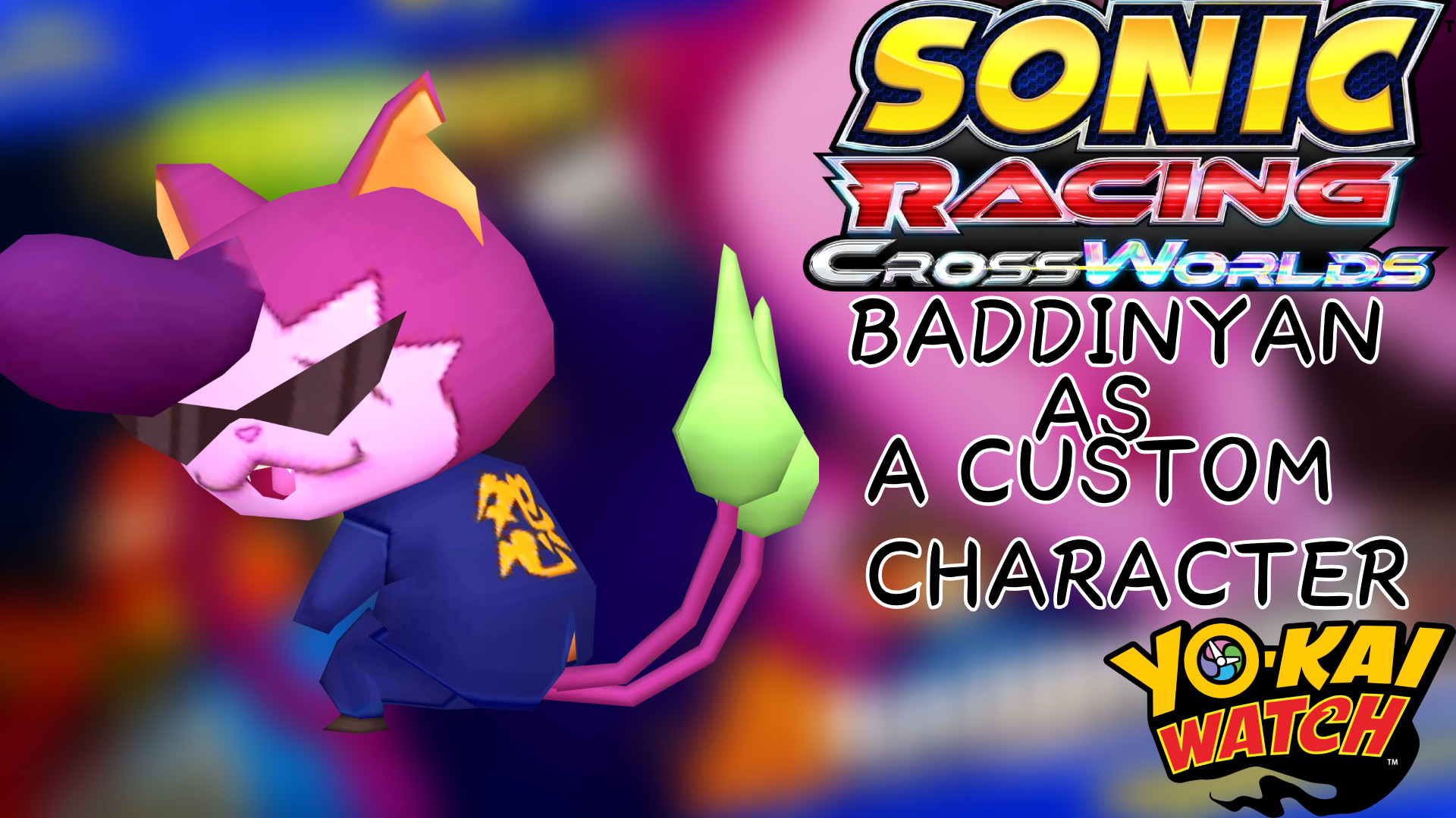 Baddinyan Mod for Sonic Racing: CrossWorlds | SR:CW Mods