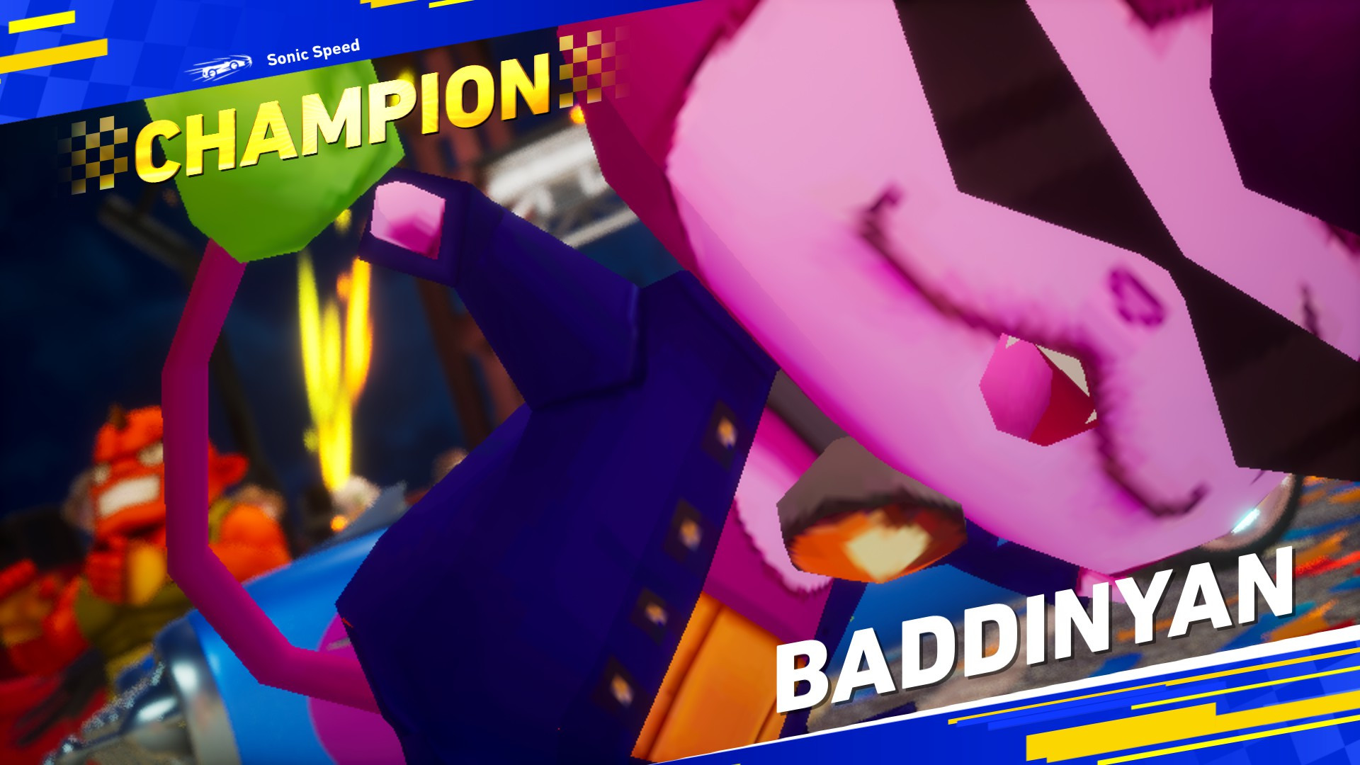 Baddinyan Mod for Sonic Racing: CrossWorlds | SR:CW Mods