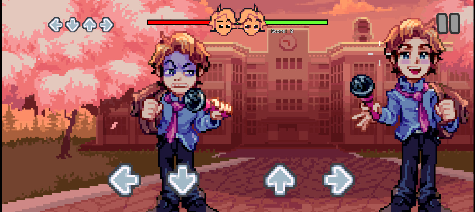 Playable senpai (charSelect) apimod patch Mod for Friday Night Funkin ...