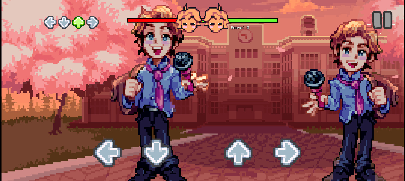 Playable senpai (charSelect) apimod patch Mod for Friday Night Funkin ...