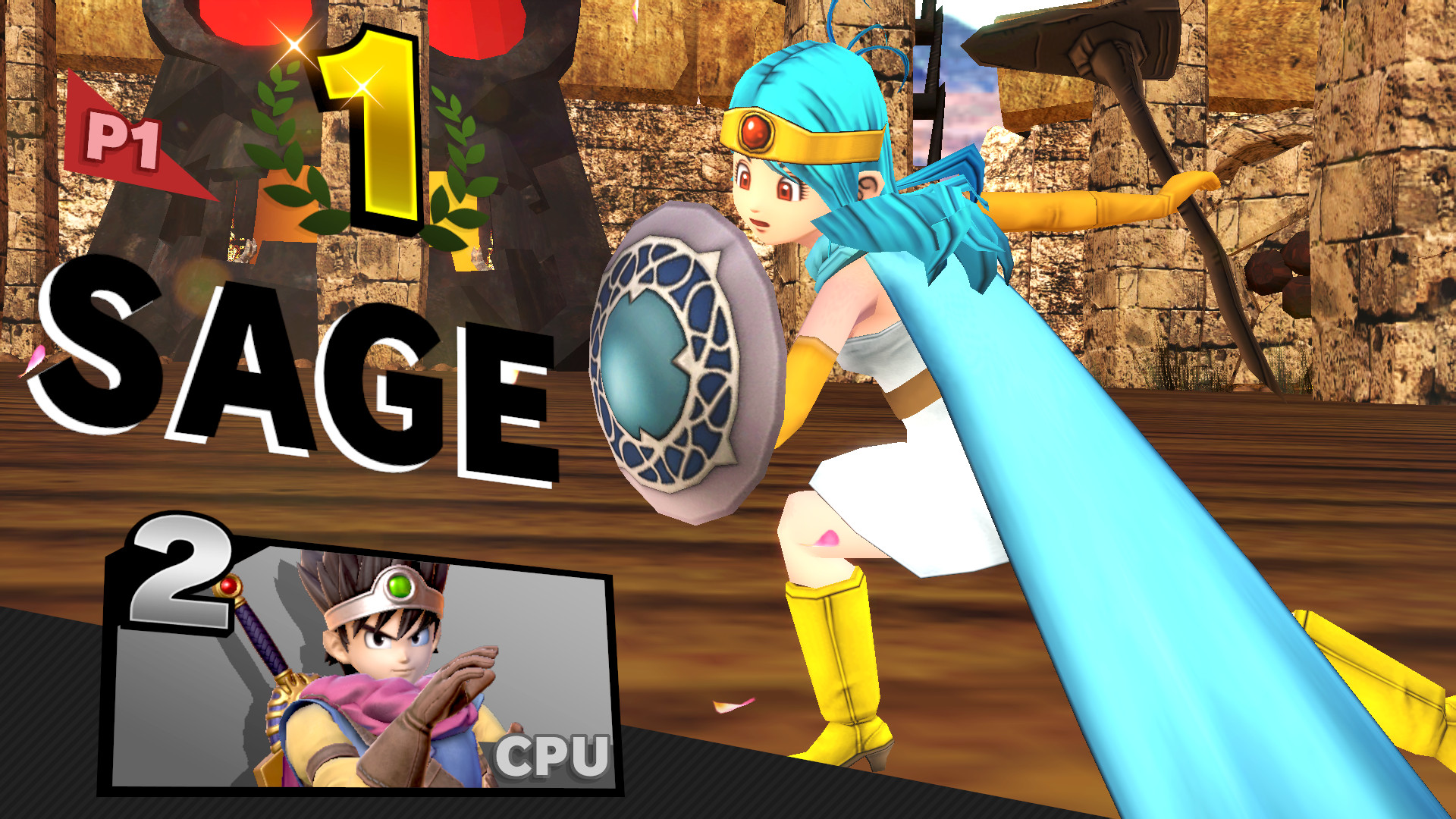 Dragon Warrior III Sage over Hero Mod for Super Smash Bros. Ultimate ...