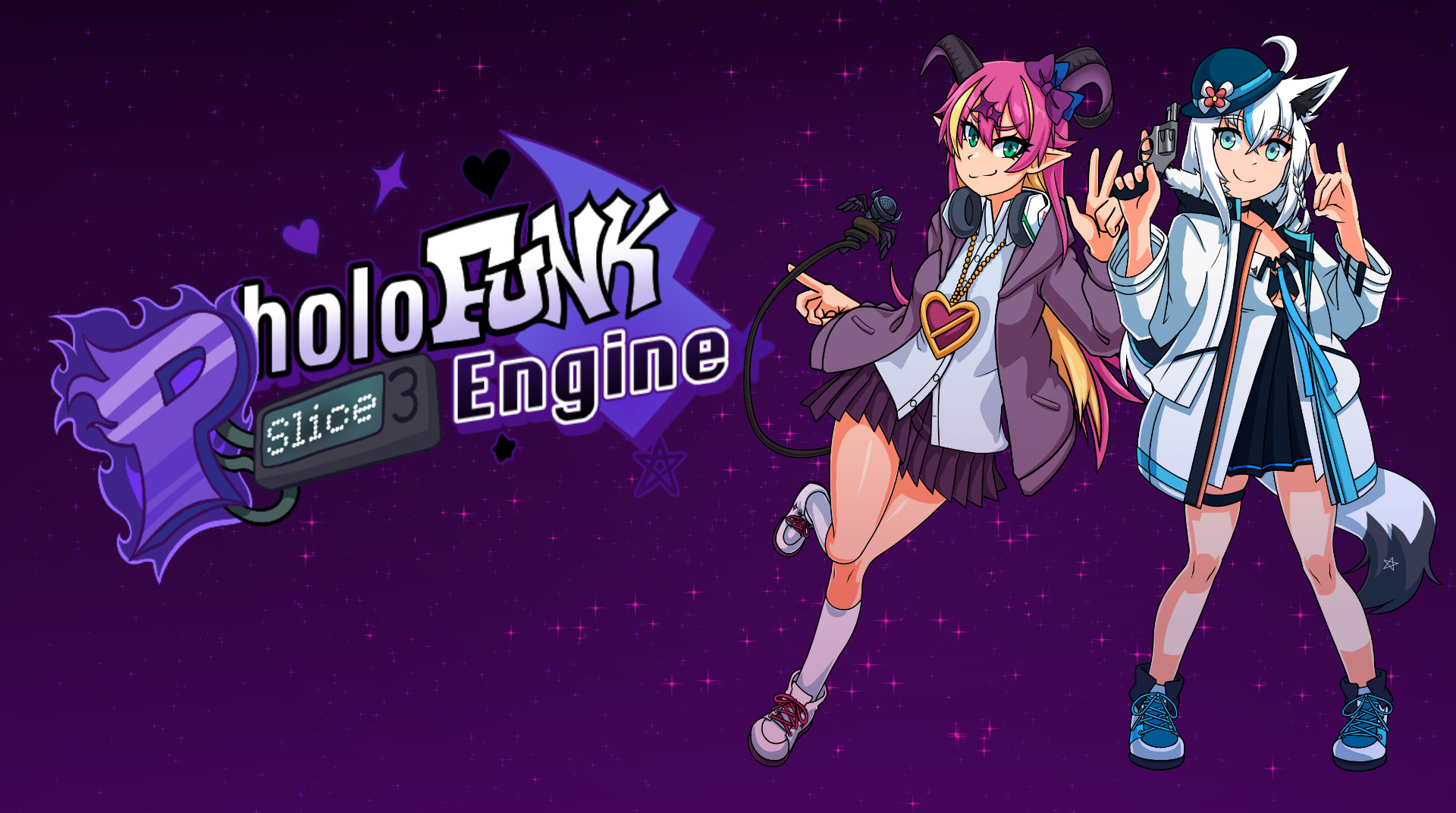 Holofunk: P-Slice Edition Mod for Friday Night Funkin' | FNF Mods