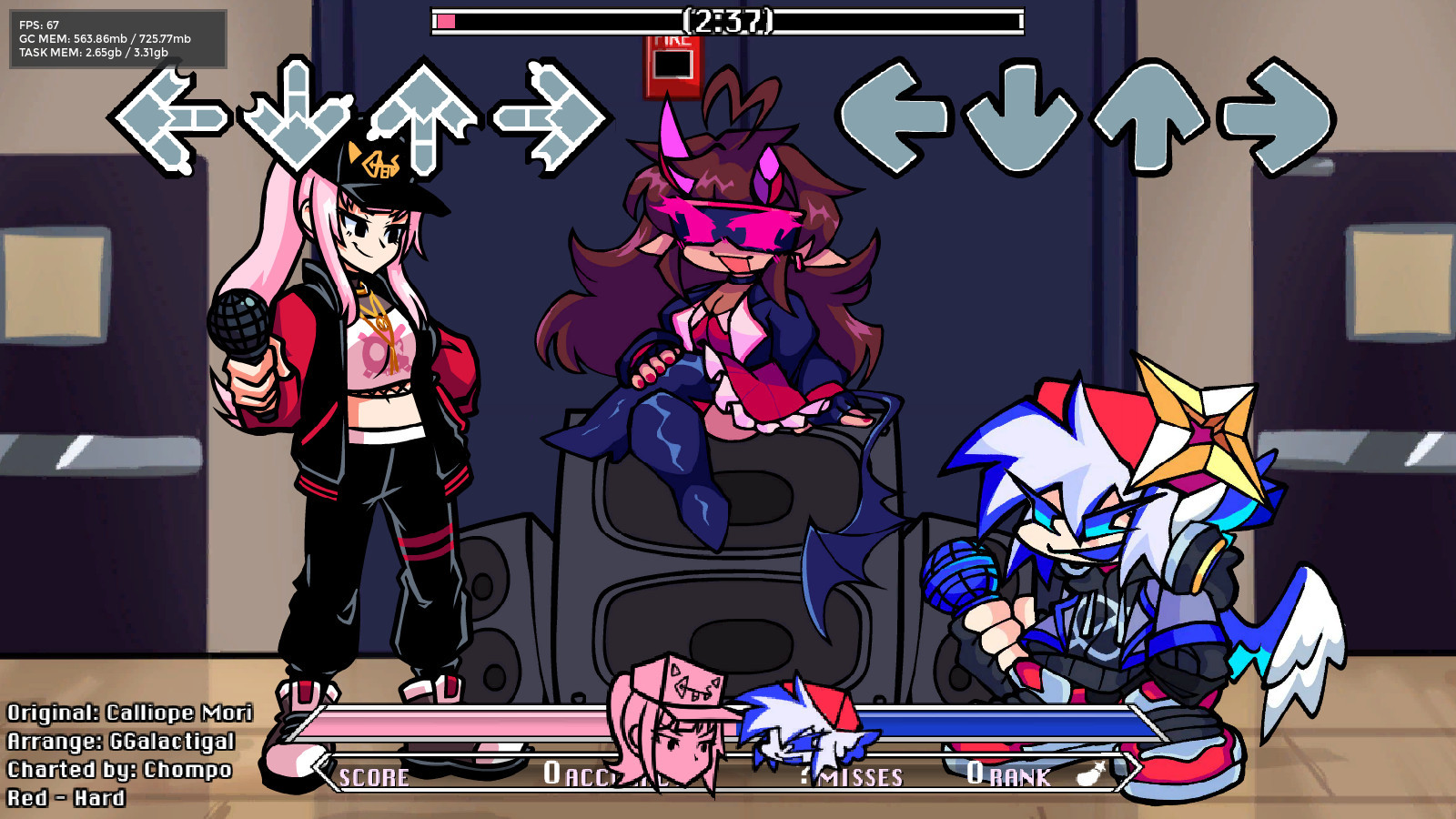 Holofunk: P-Slice Edition Mod for Friday Night Funkin' | FNF Mods
