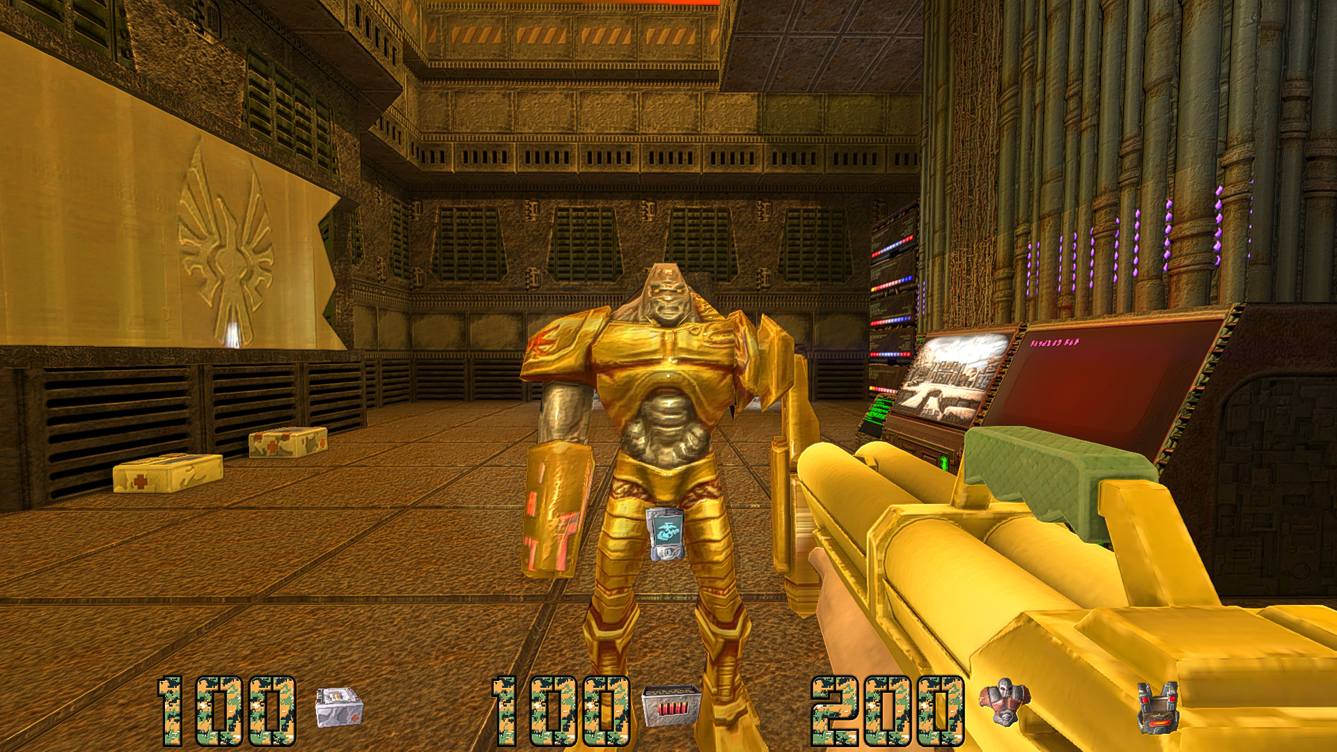 Q2XP Golden Monsters Pack Mod for Quake II | Q2 Mods