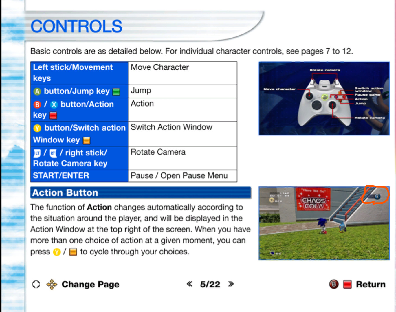 X Button Prompt Mod for Sonic Adventure 2 | SA2 Mods