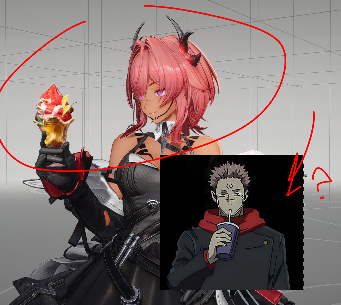 Laevatain as Ryomen Sukuna Mod for Arknights: Endfield | Endfield Mods