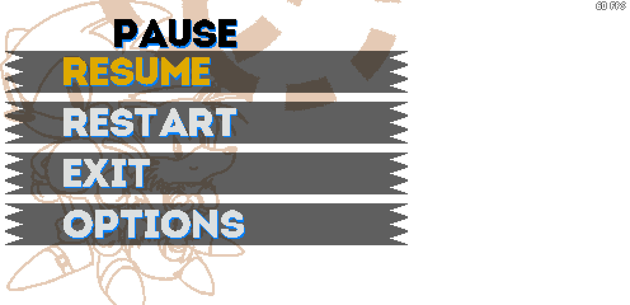 Menu Recreation Pause Menu Mod for Sonic 3 A.I.R. | S3AIR Mods