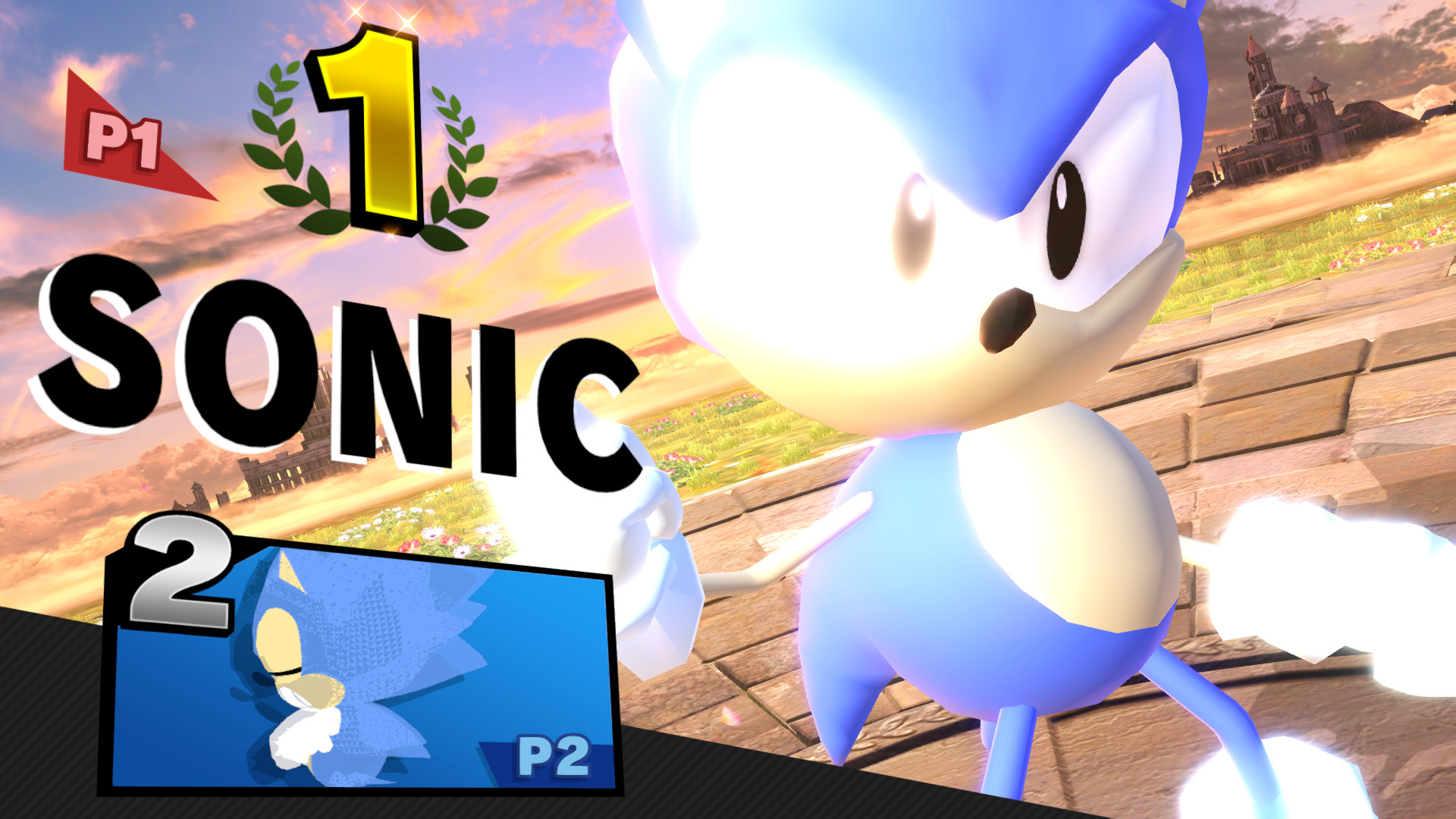 Junio Sonic over Sonic (c01) Mod for Super Smash Bros. Ultimate | SSBU Mods