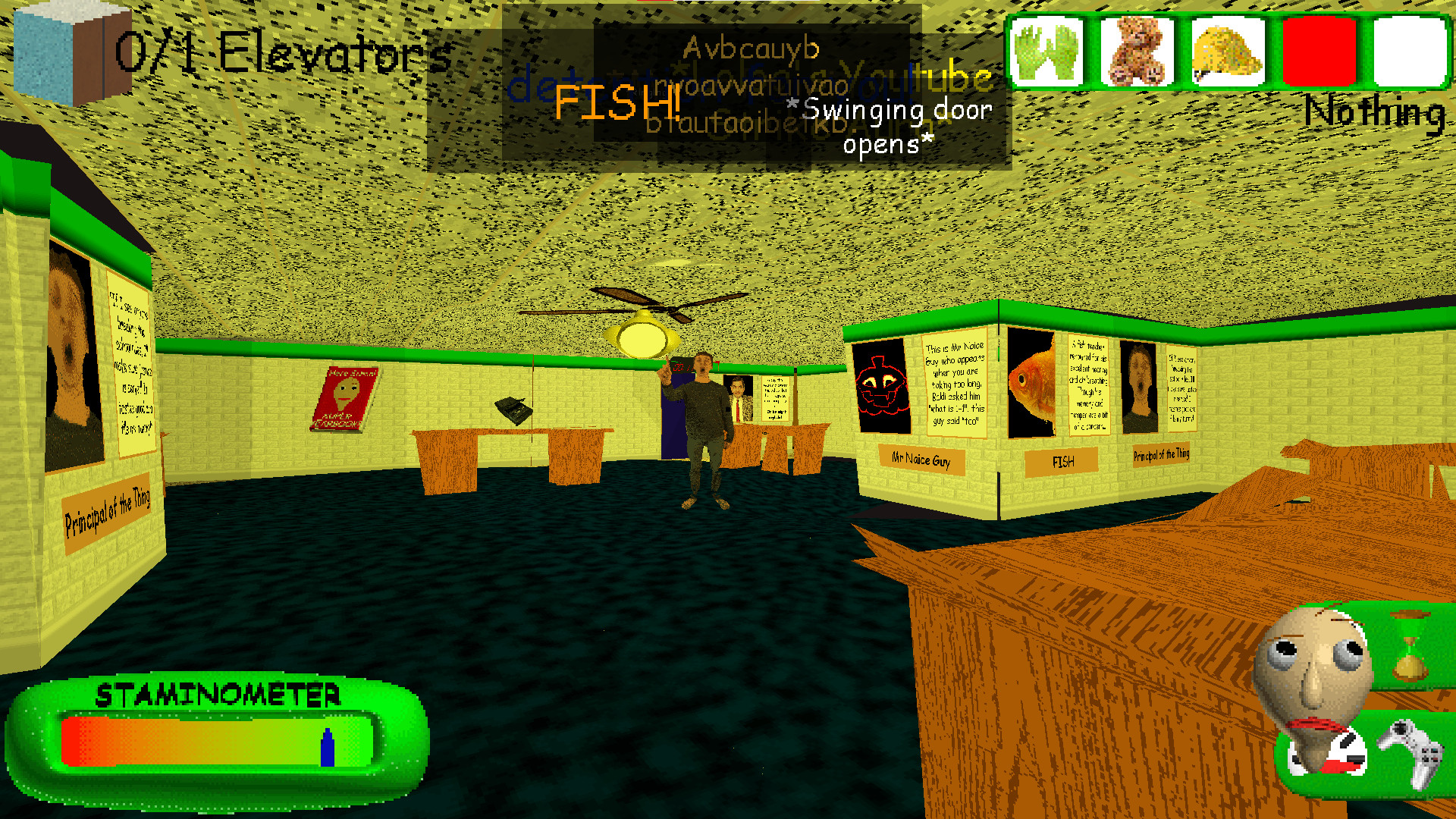 SchoolHouse Trouble Ruler Smash Mod for Baldi's Basics | Baldi Mods