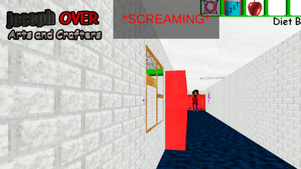 (0.14.X) joseph over Arts and Crafters. Mod for Baldi's Basics | Baldi Mods