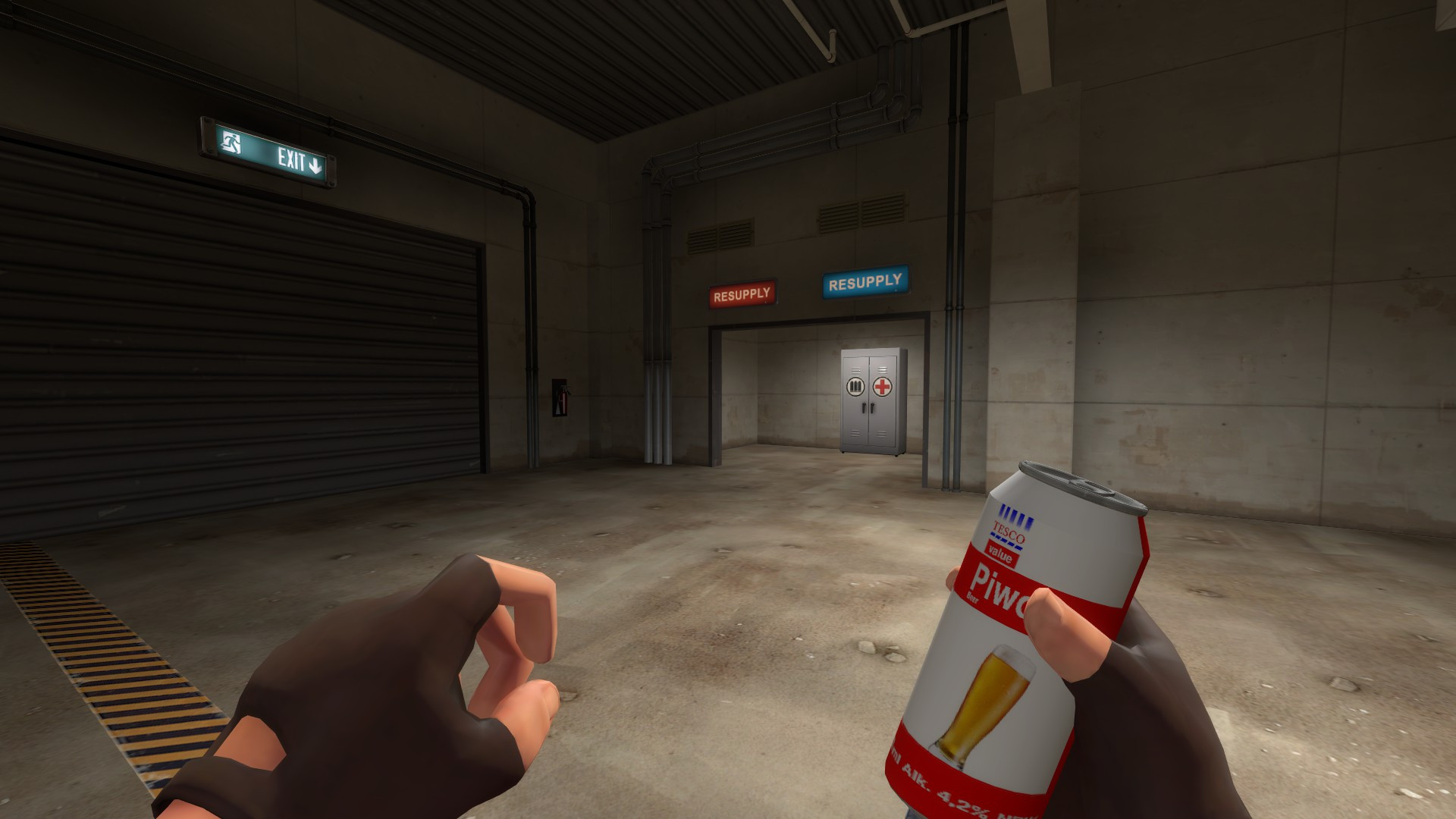Piwo Tesco [Beer] /jarate reskin Mod for Team Fortress 2 | TF2 Mods