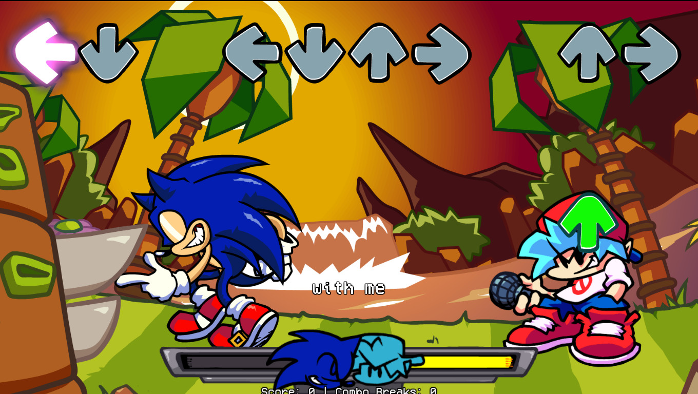 Sonic Legacy for V-Slice Mod for Friday Night Funkin' | FNF Mods