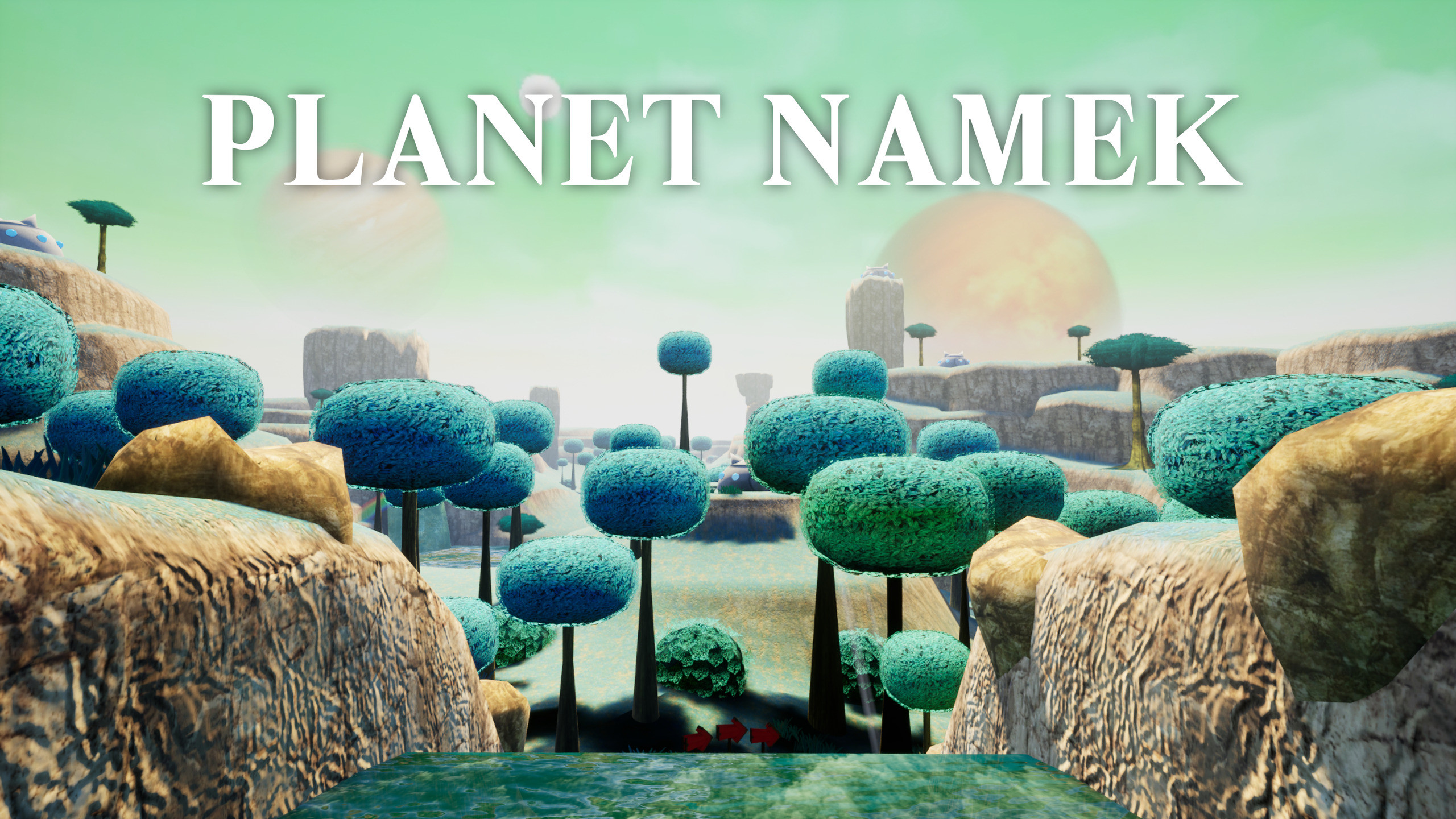 Planet Namek over Dinosaur Jungle Mod for Sonic Racing: CrossWorlds ...