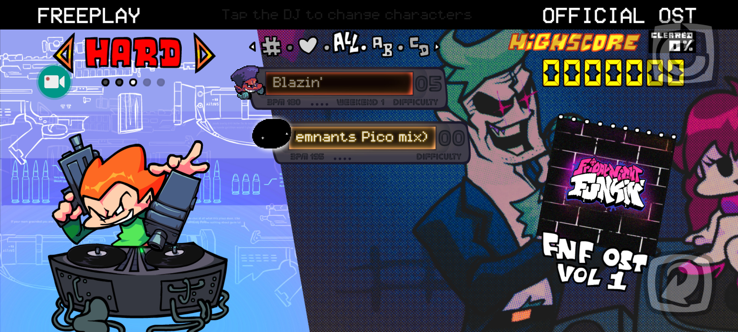 Opheebop remnants Mod for Friday Night Funkin' | FNF Mods