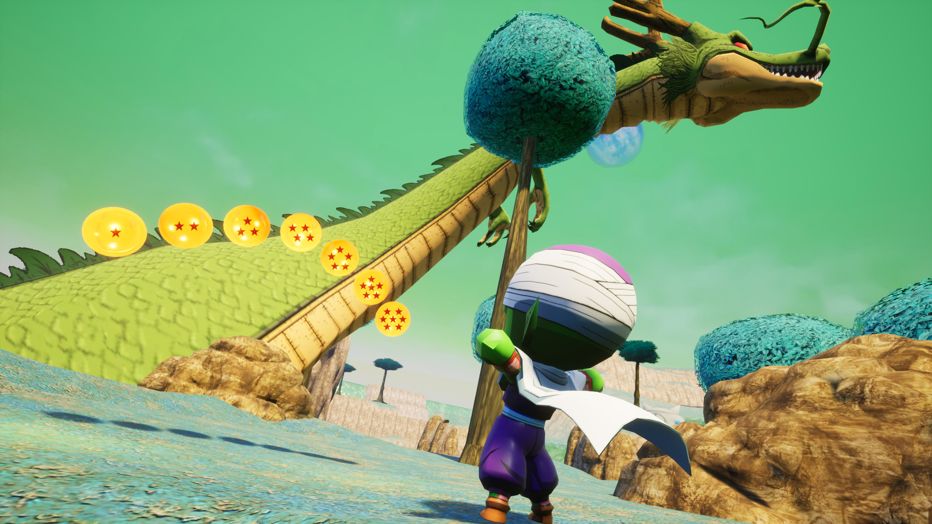 Planet Namek over Dinosaur Jungle Mod for Sonic Racing: CrossWorlds ...