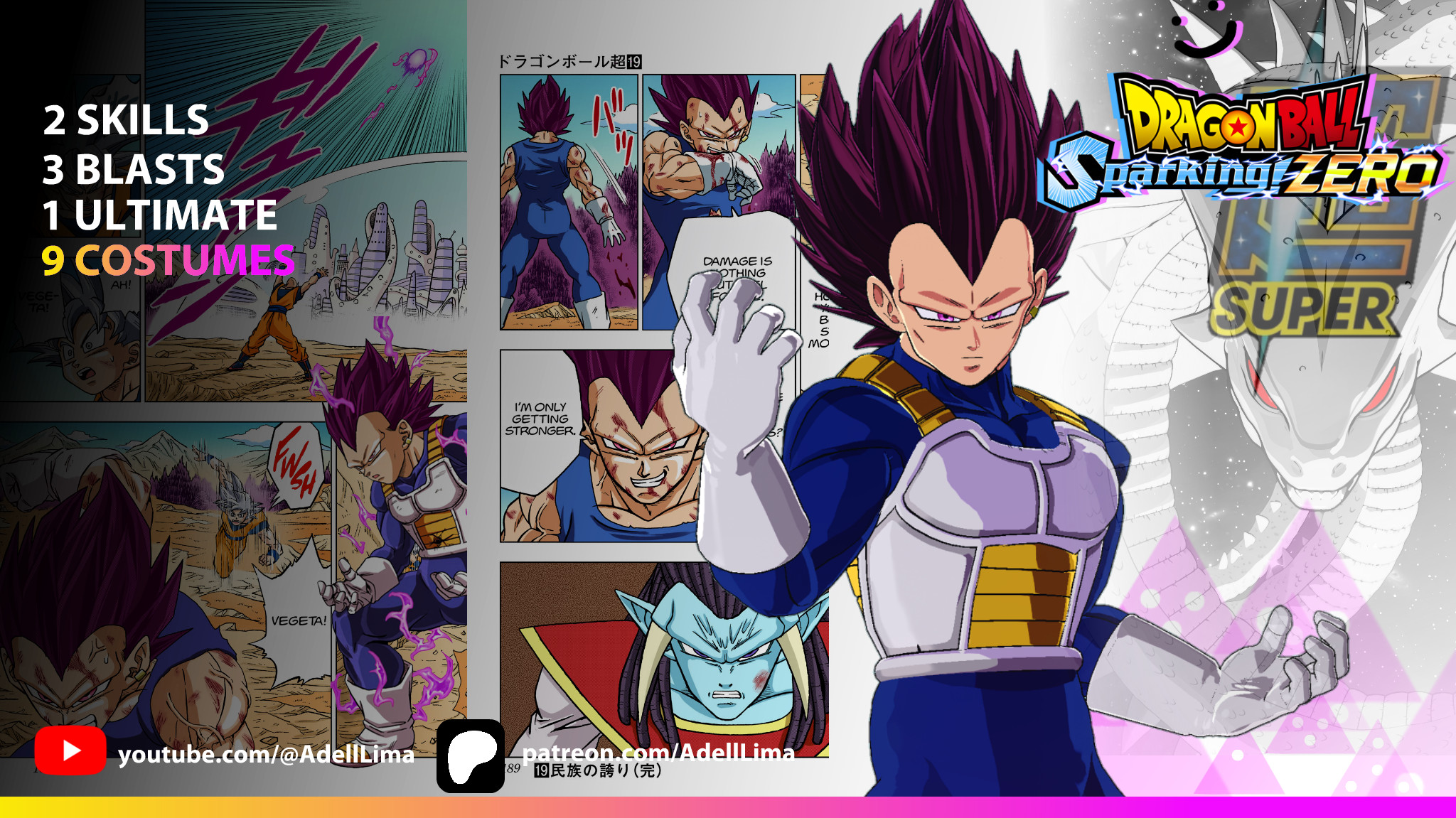 Vegeta (End of Super) Ultra Ego Mod for Dragon Ball: Sparking! ZERO ...