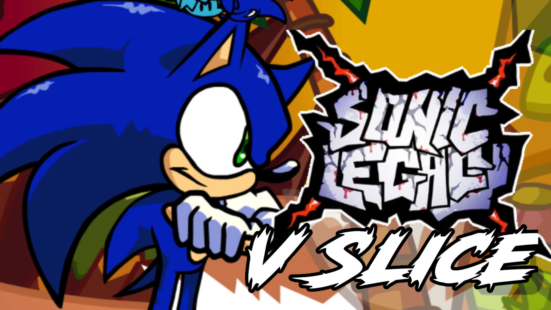 Sonic Legacy for V-Slice Mod for Friday Night Funkin' | FNF Mods