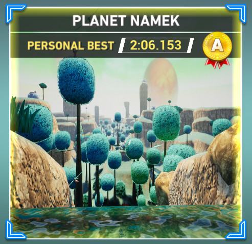 Planet Namek over Dinosaur Jungle Mod for Sonic Racing: CrossWorlds ...