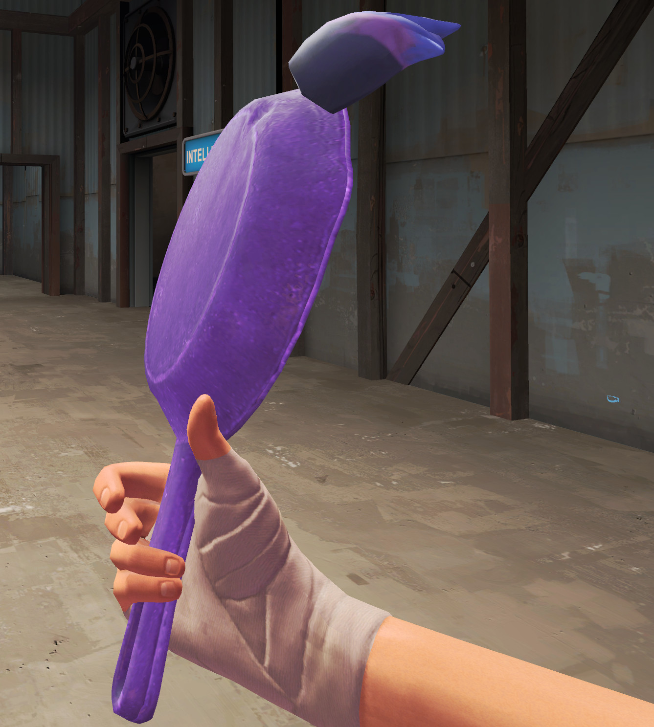 Raven Team Leader Frying Pan Mod for Team Fortress 2 | TF2 Mods