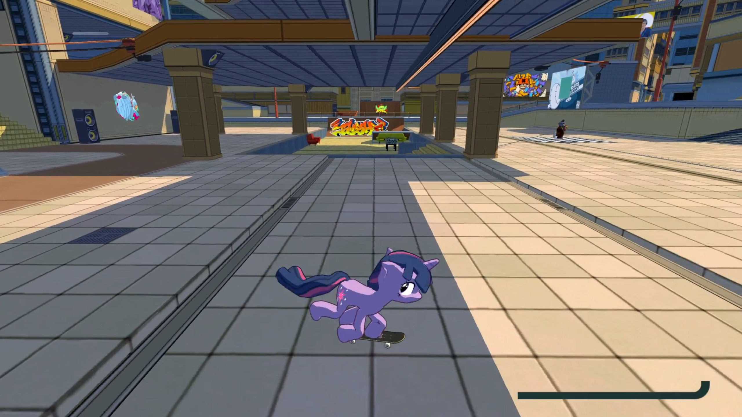 Twilight Sparkle Mod for Bomb Rush Cyberfunk | BRC Mods