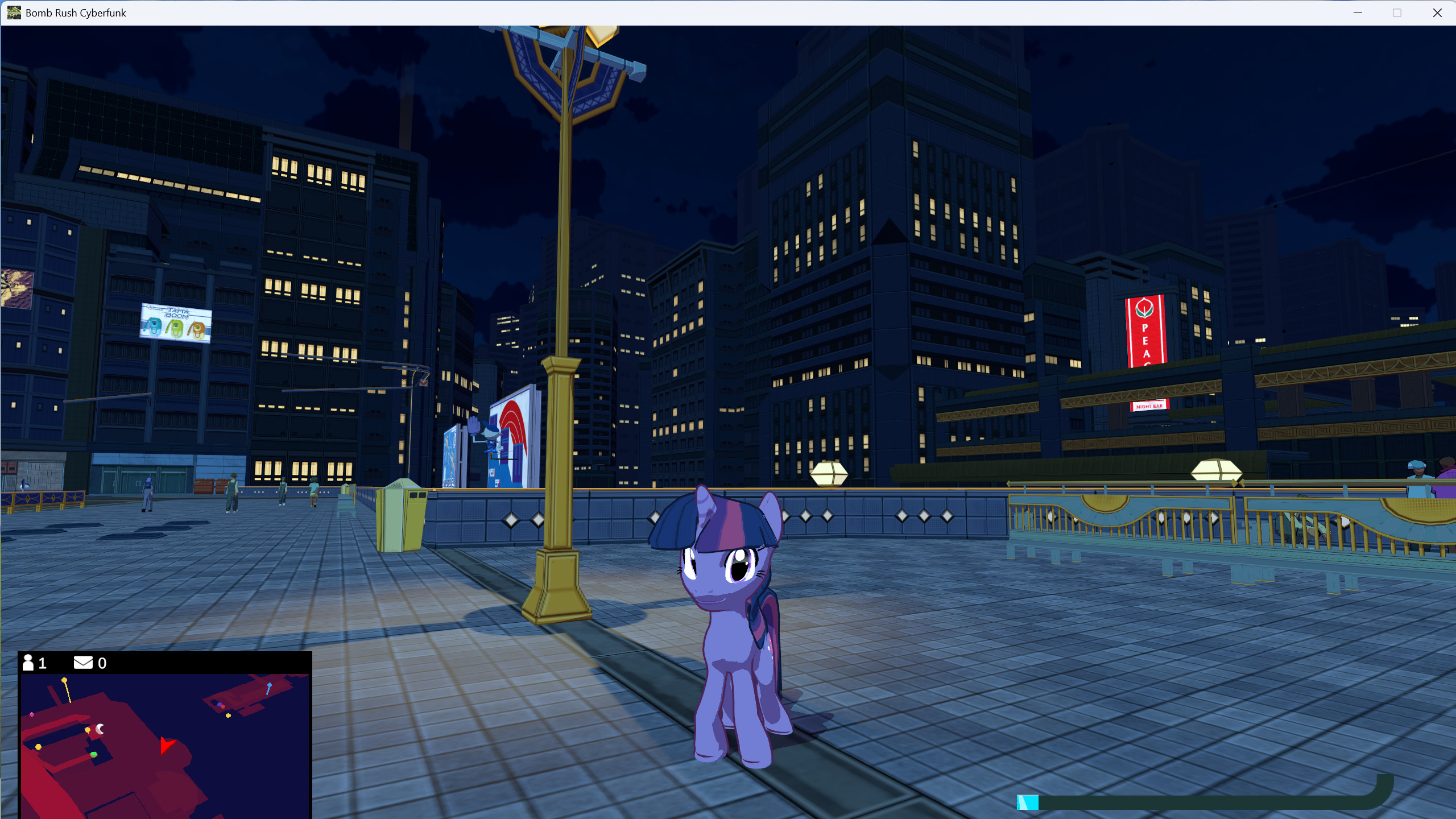 Twilight Sparkle Mod for Bomb Rush Cyberfunk | BRC Mods