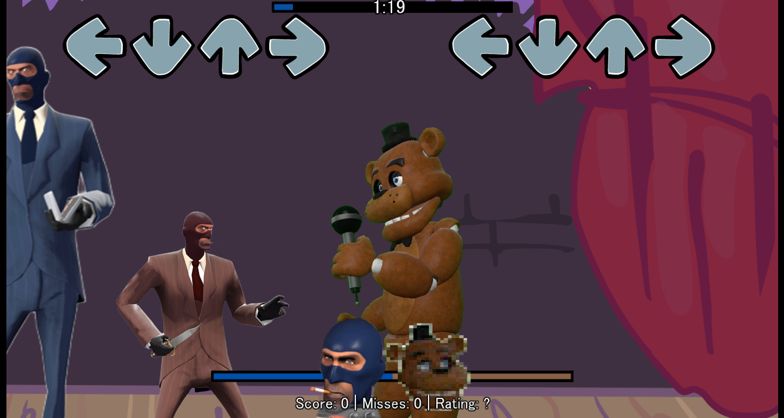 GMOD Freddy Fazbear for Psych Engine Mod for Friday Night Funkin' | FNF ...