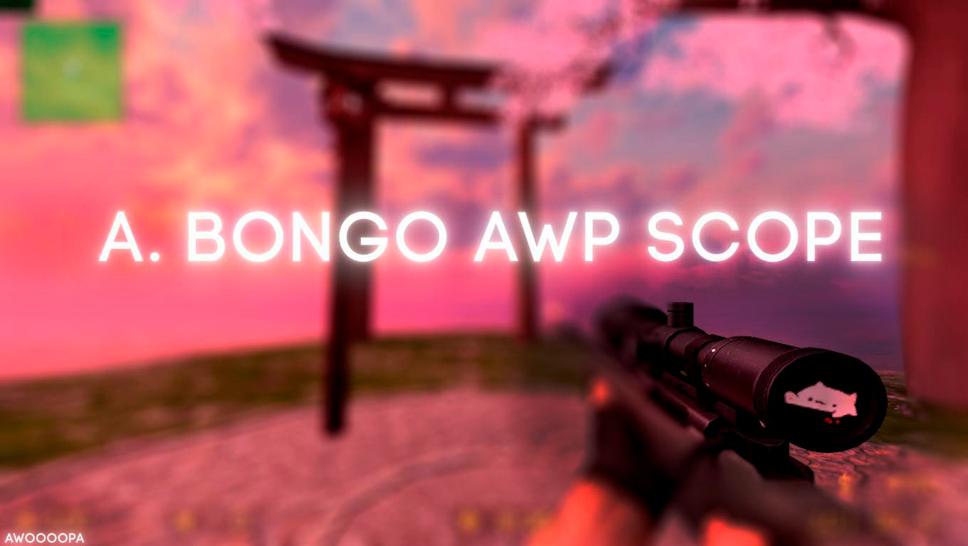 Animated Bongo Scope Awp Mod for Counter-Strike: Source | CS:S Mods