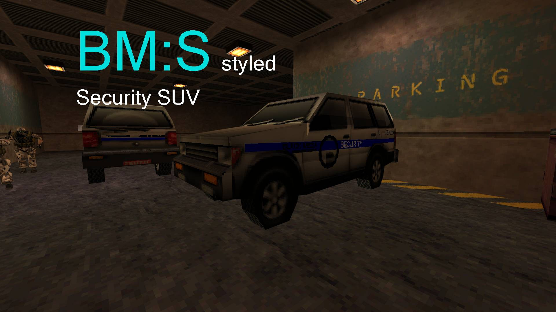 Bm:s styled security SUV Mod for Half-Life | HL Mods