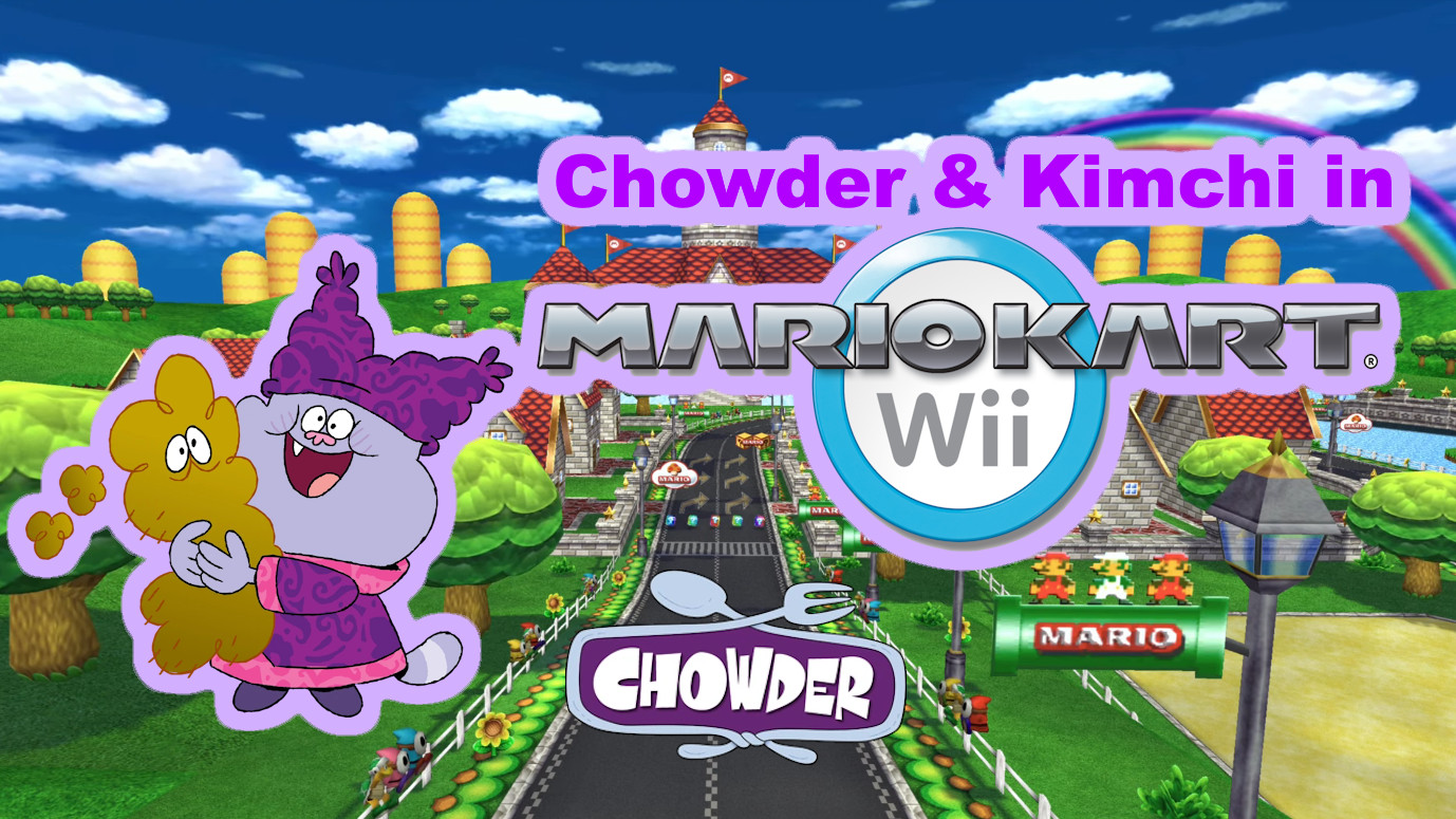 Chowder and Kimchi over Rosalina and Luma Mod for Mario Kart Wii ...