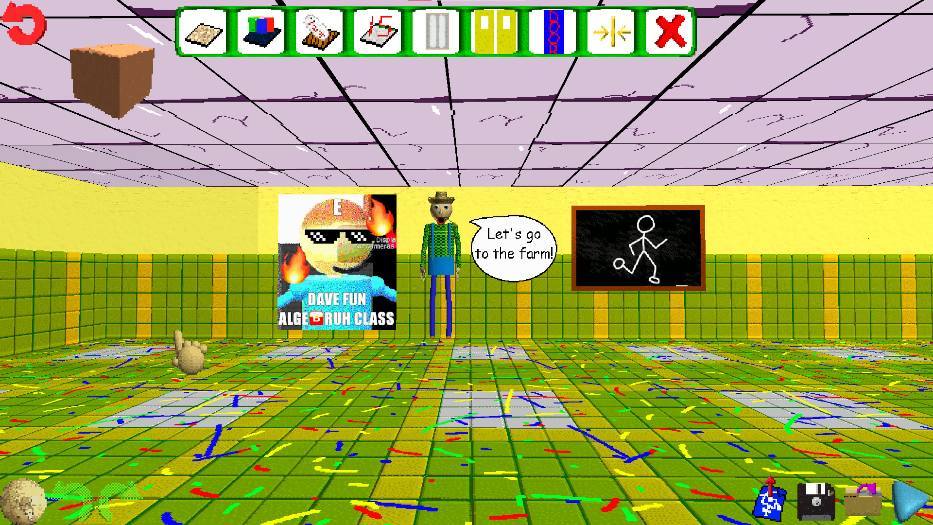 +1000 Textures for Level Studio! Mod for Baldi's Basics | Baldi Mods