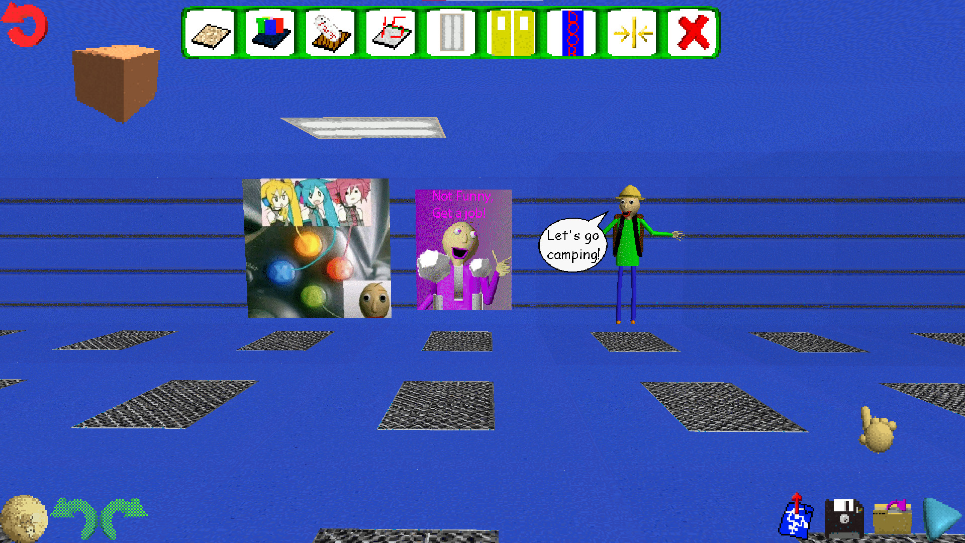 +1000 Textures for Level Studio! Mod for Baldi's Basics | Baldi Mods