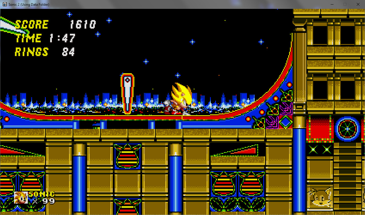 OConnorsRule's Super Sonic Sprites (S2) Mod for Sonic the Hedgehog 2 ...