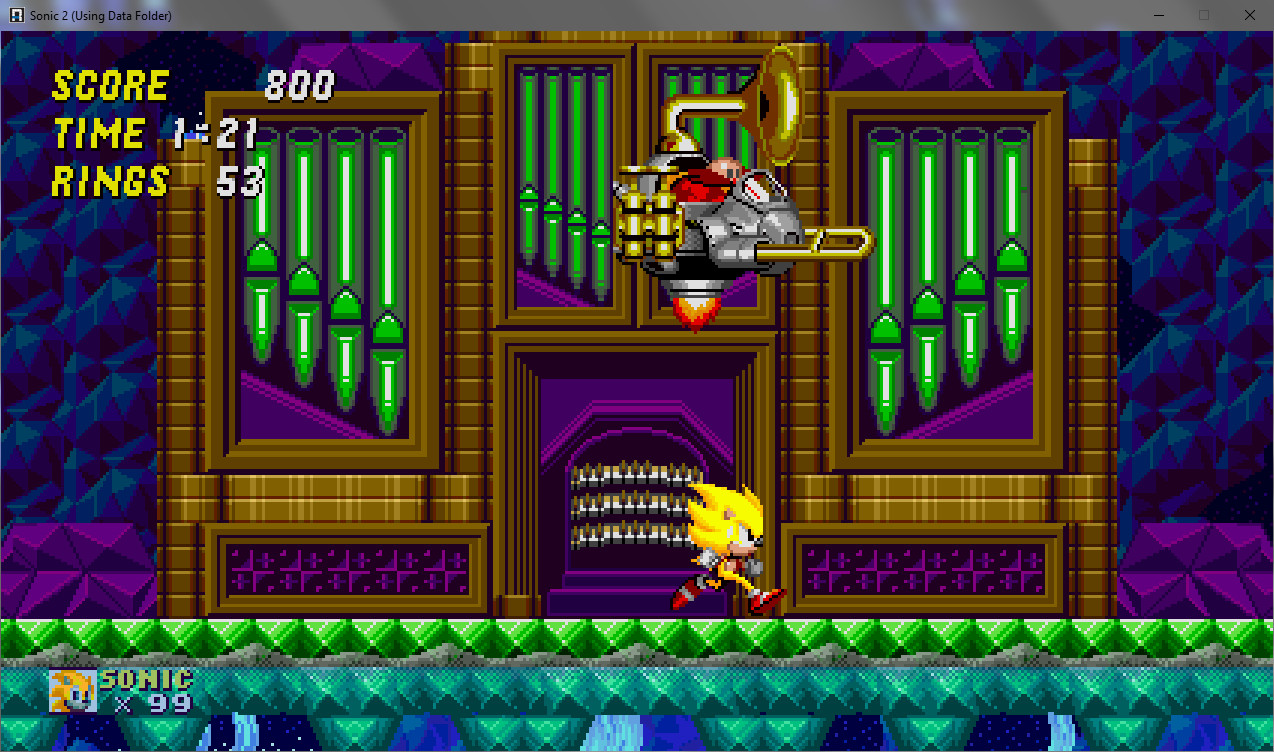 OConnorsRule's Super Sonic Sprites (S2) Mod for Sonic the Hedgehog 2 ...