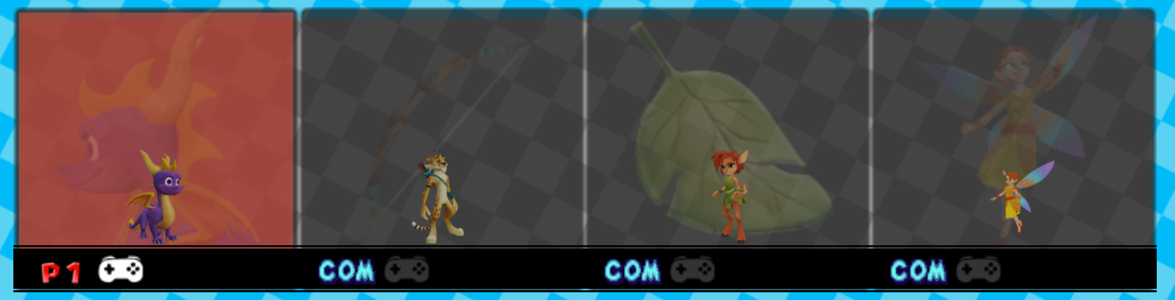 Spyro the Dragon Character Party Pack Mod for Party Project | PProject Mods