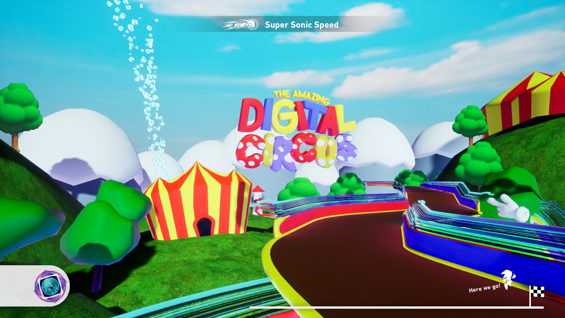 Digital Circus over Digital Circuit Mod for Sonic Racing: CrossWorlds ...