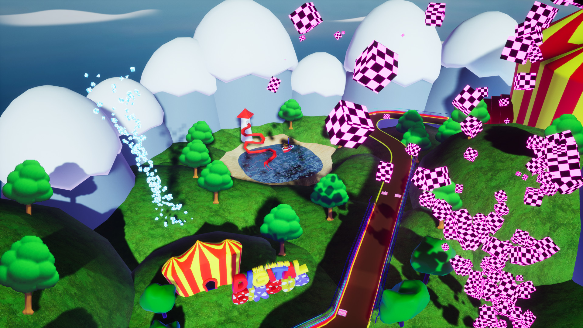 Digital Circus over Digital Circuit Mod for Sonic Racing: CrossWorlds ...