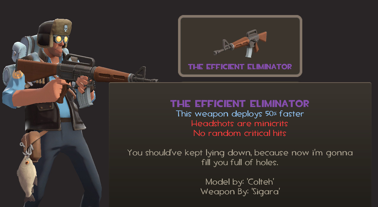 Open Fortress AR over Efficient Eliminator (Qnz's) Mod for Team ...