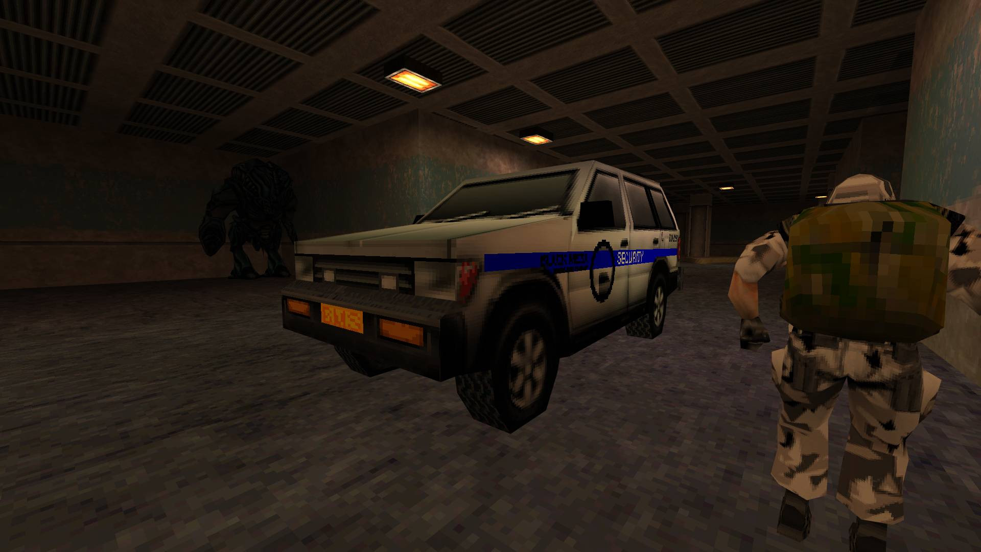 Bm:s styled security SUV Mod for Half-Life | HL Mods