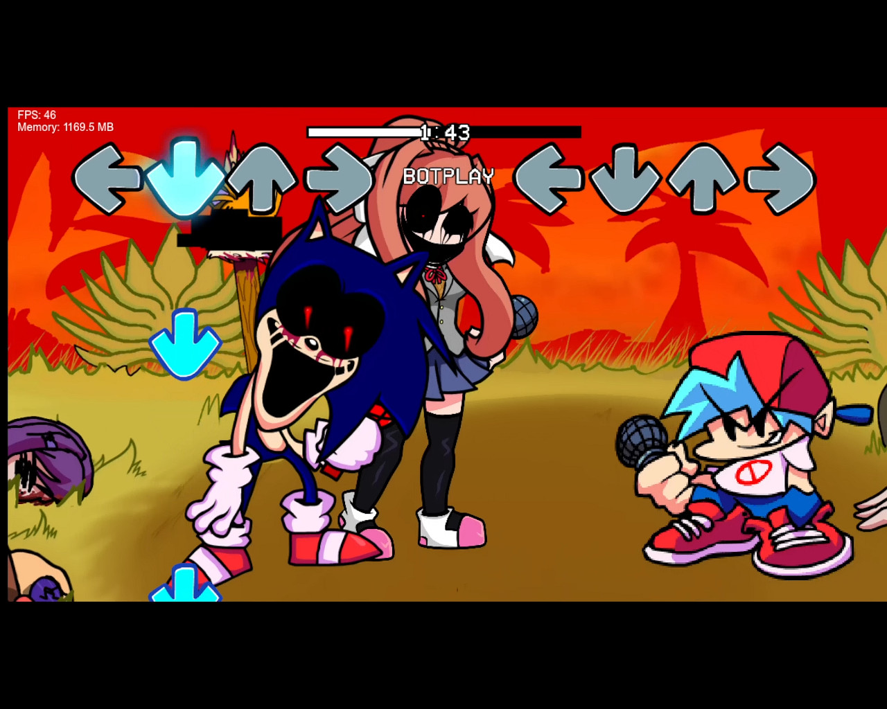 fnf vs monika.exe 1.5 And sonic.exe Vs monika Mod for Friday Night ...