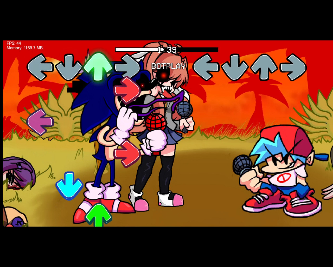 fnf vs monika.exe 1.5 And sonic.exe Vs monika Mod for Friday Night ...